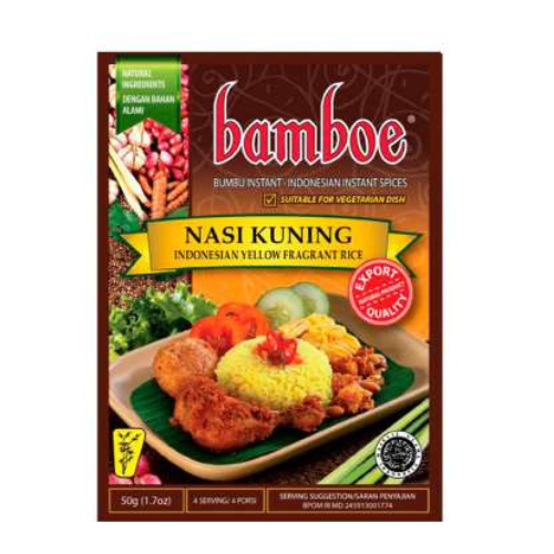 Bamboe Seasoning Nasi Kuning | Asian Grocery Store Online – Maya Asian ...